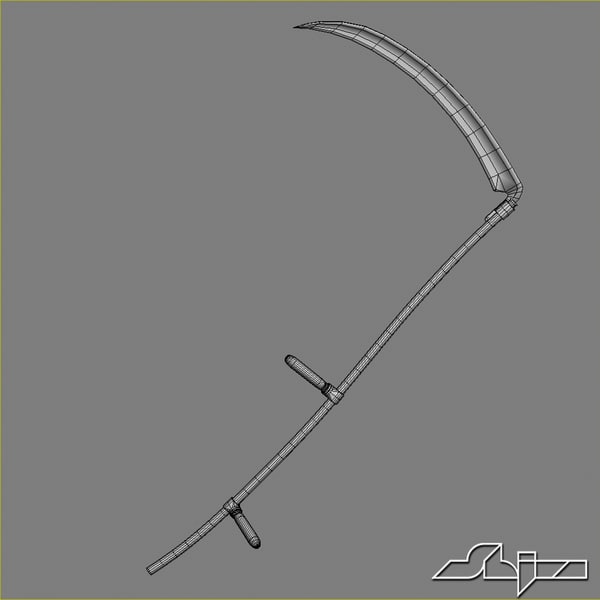 scythe 3d model