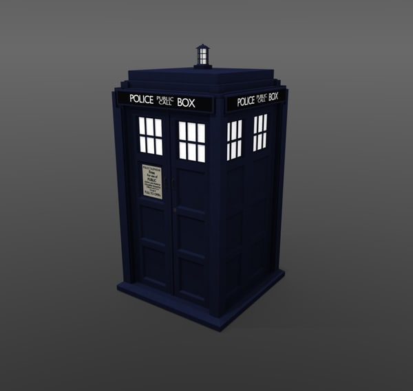 Tardis 3D Models for Download | TurboSquid