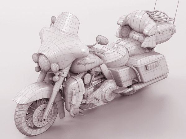 harley davidson electra 3d max