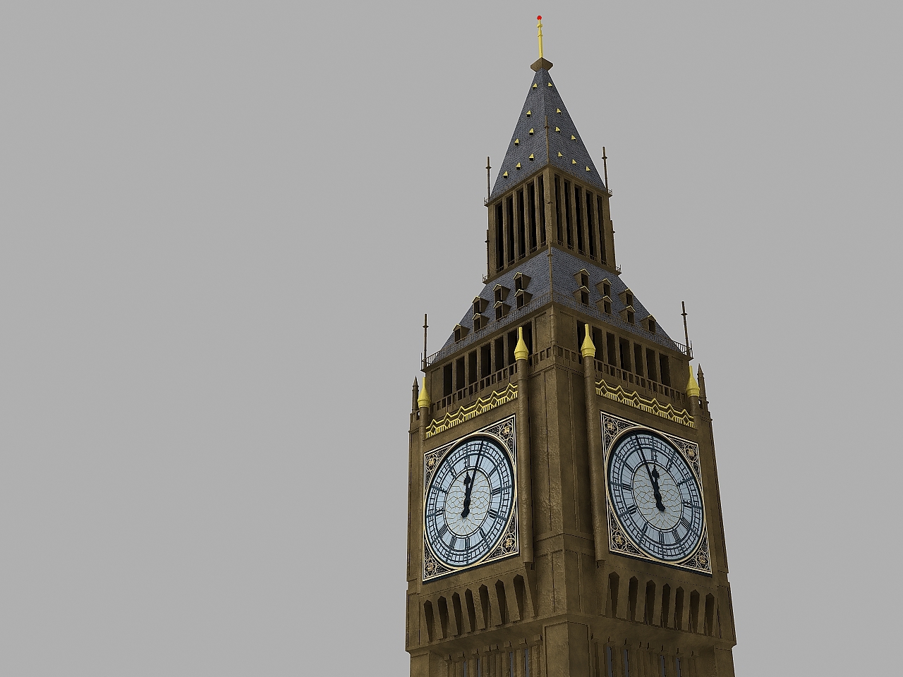 big ben 3d model
