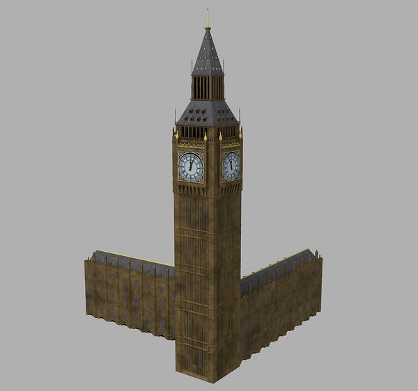 big ben 3d model