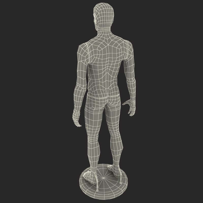 male mannequin v2 3d x