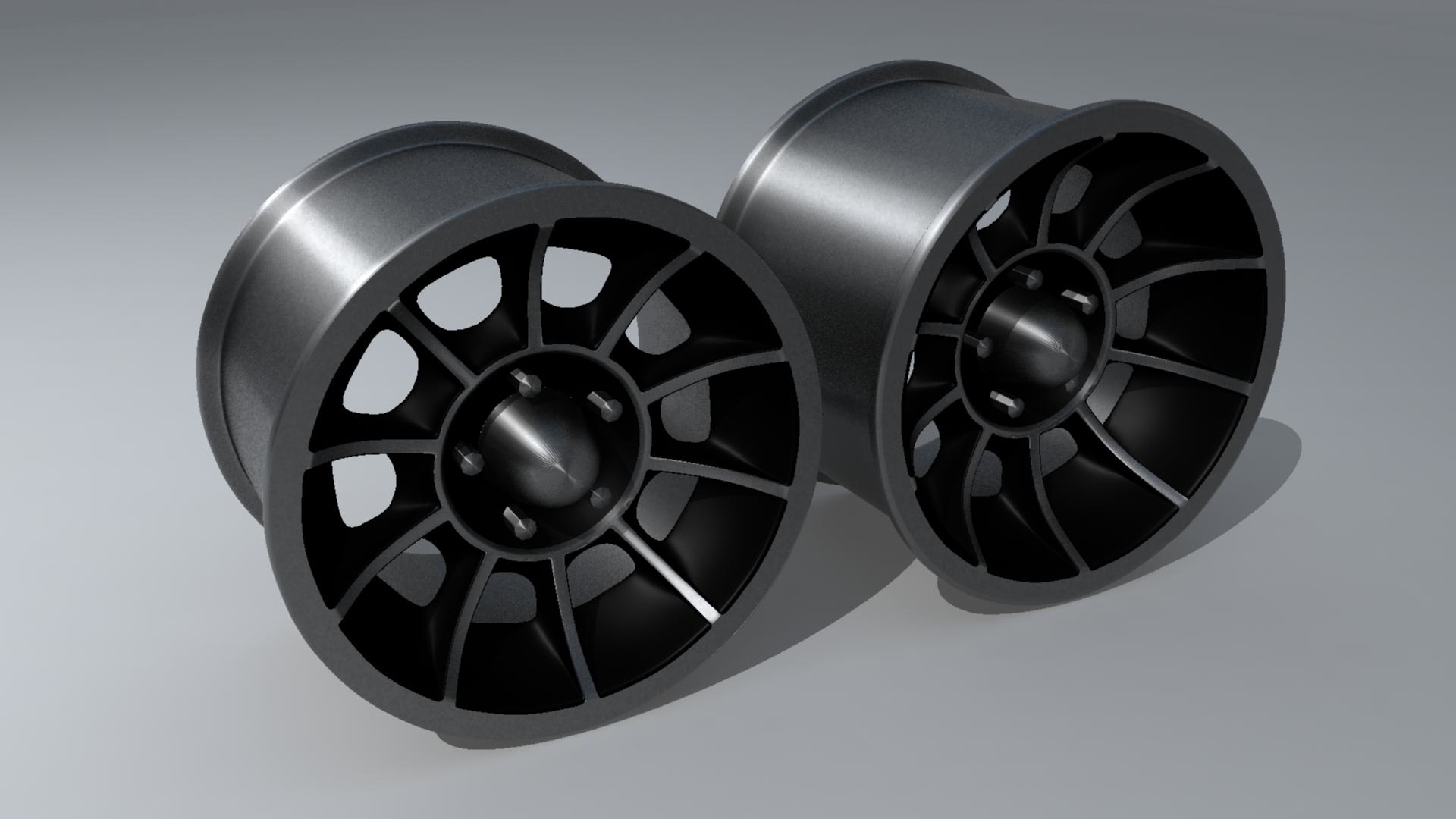 american racing vector obj