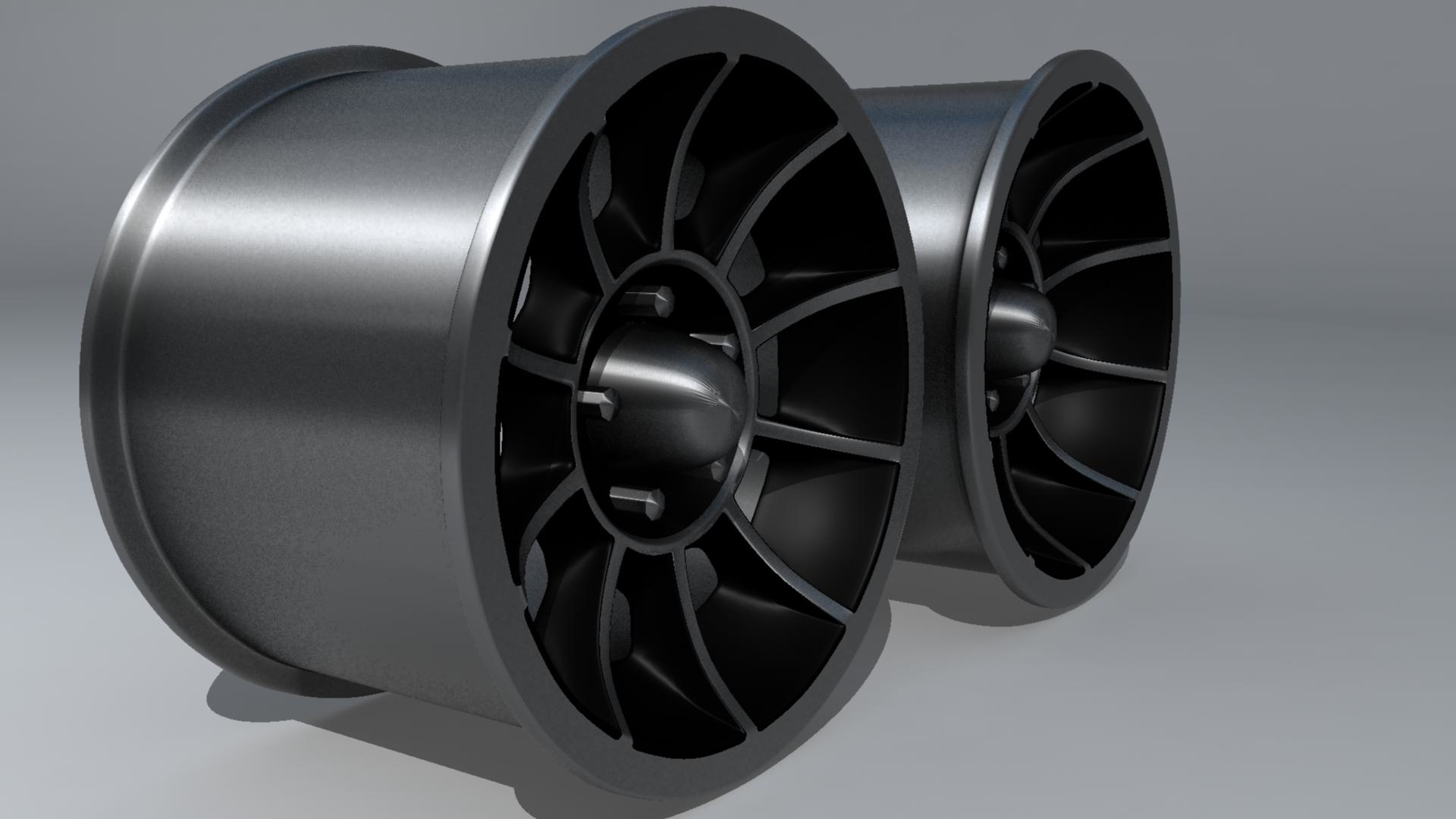 american racing vector obj