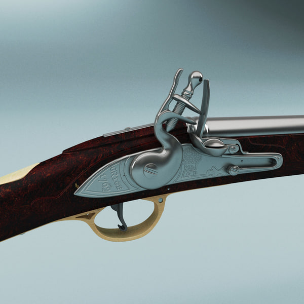 c4d old musket v2