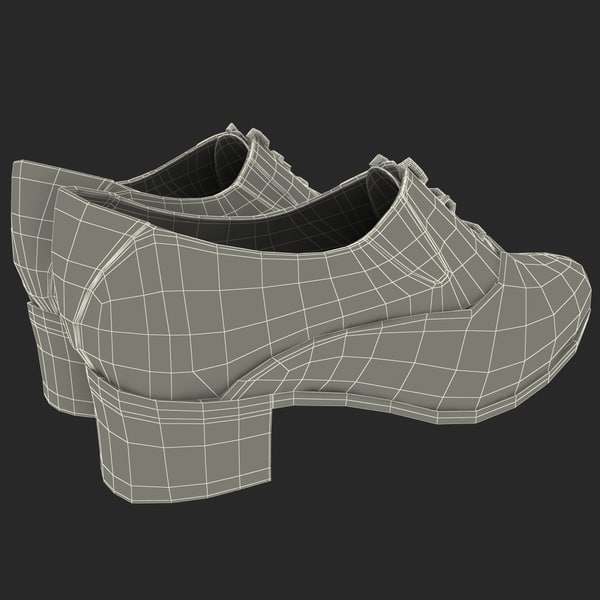 women shoe v5 3d model