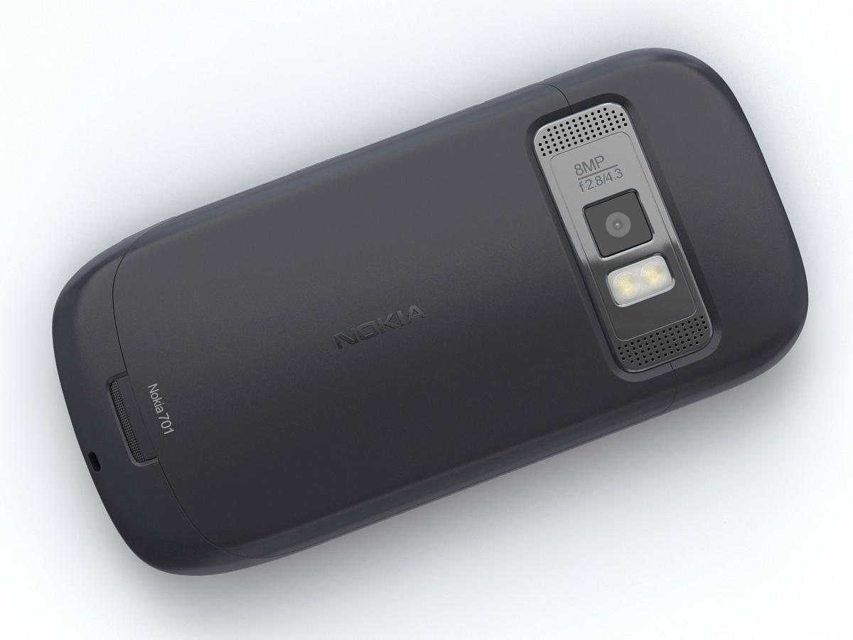 3d nokia 701 model