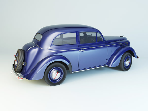 3d german car opel model