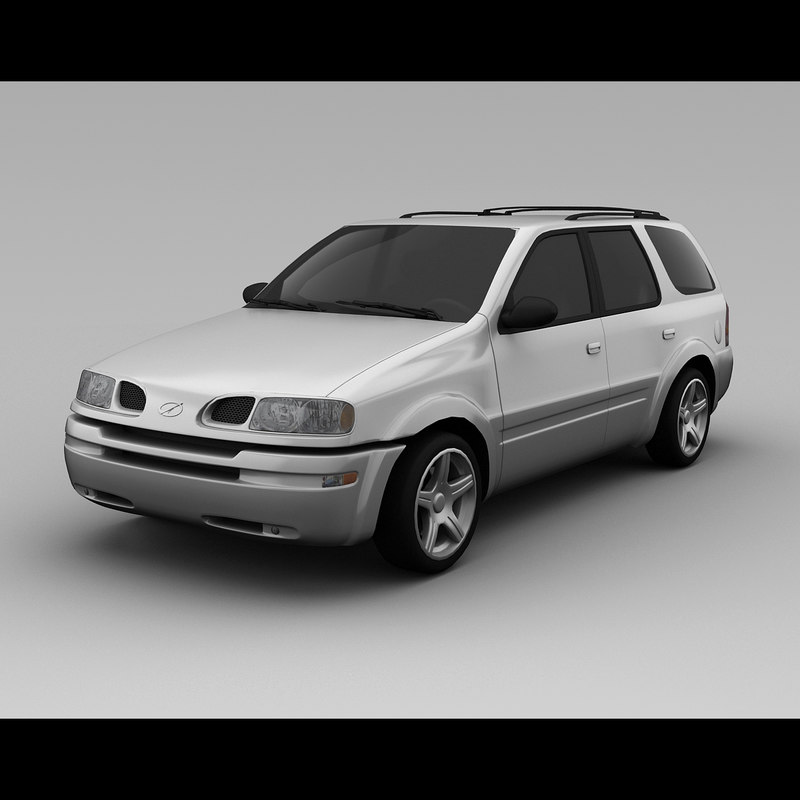 oldsmobile bravada 2010 3d model