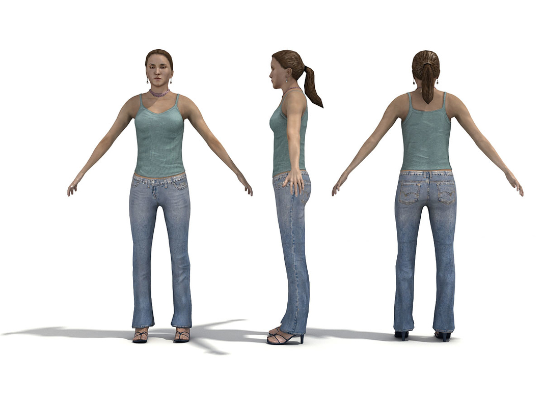 3d model people vol 1