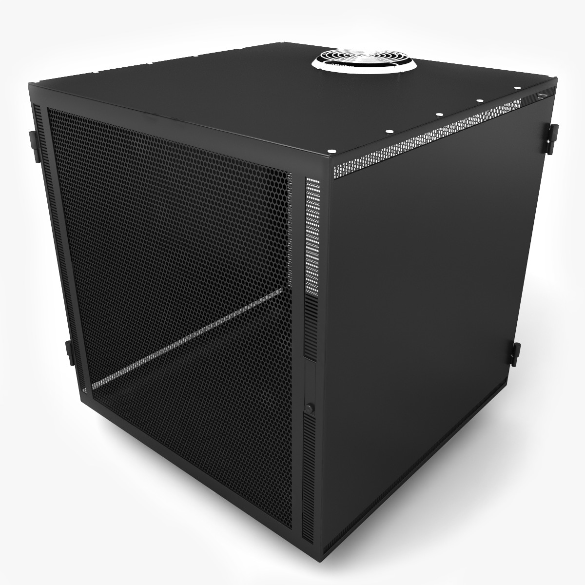 cubic server rack 3ds