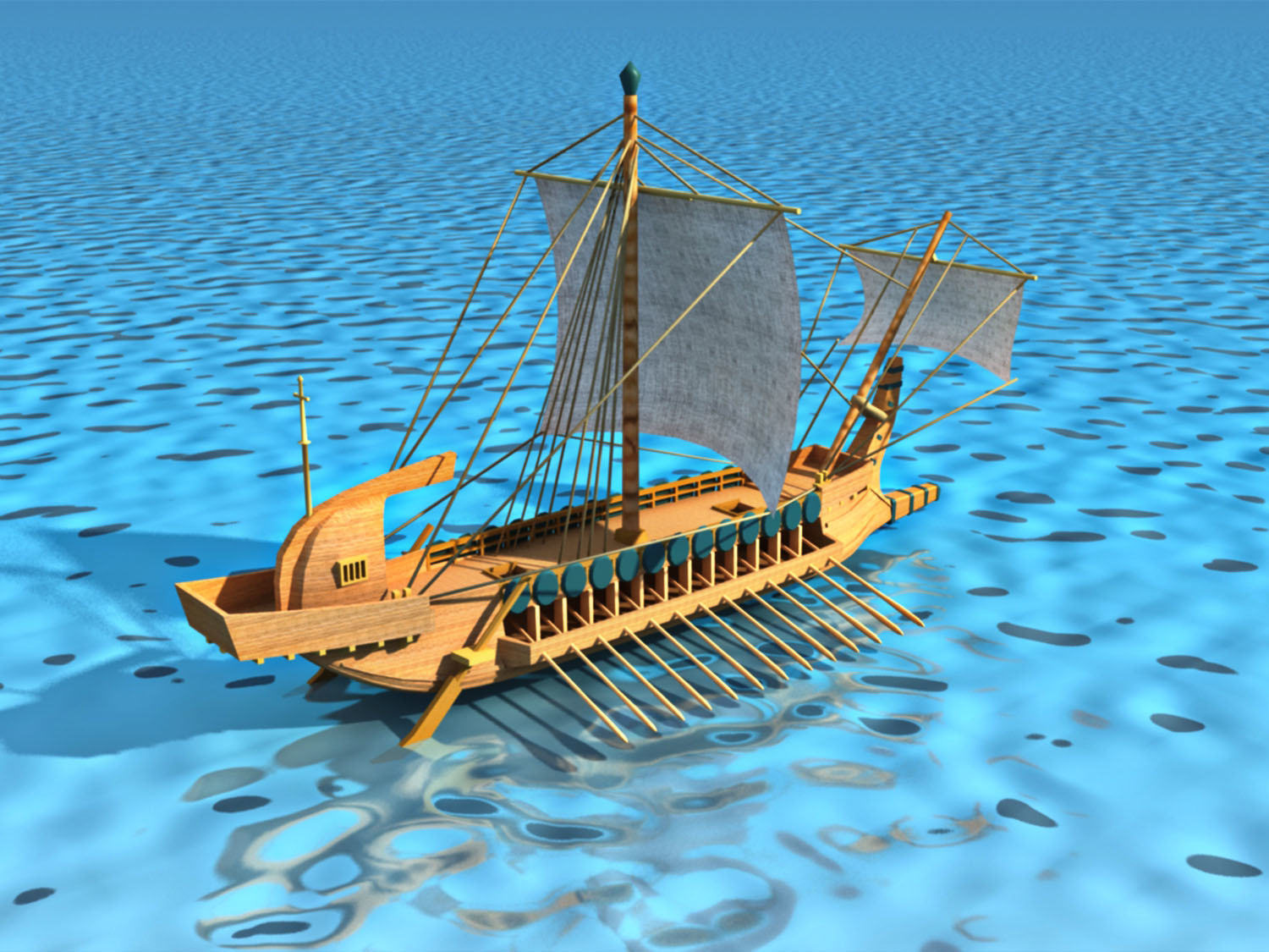 maya greek ship