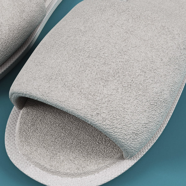 max men slippers terry