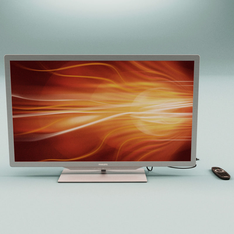 3ds max philips smart led tv