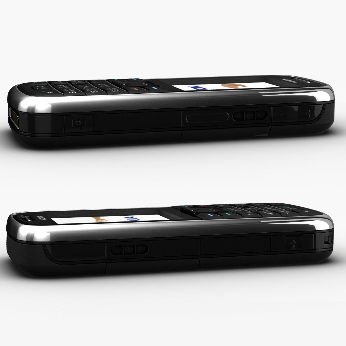 nokia 6233 phone 3d model