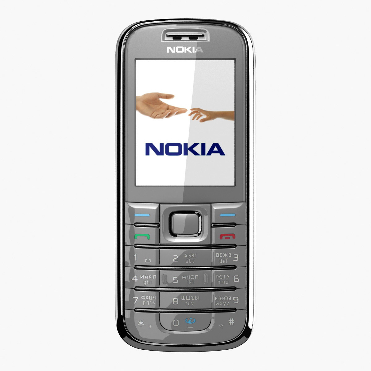nokia 6233 phone 3d model