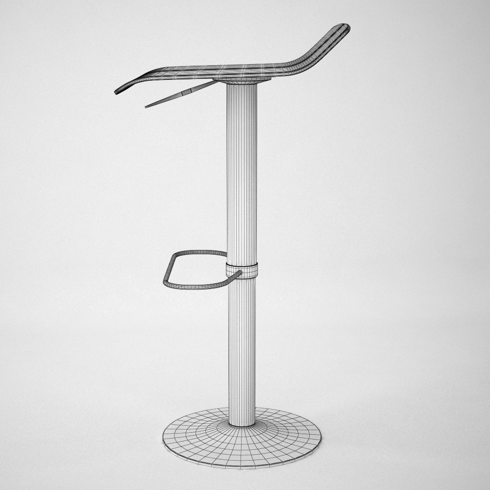 toco boconcept bar stool 3d max