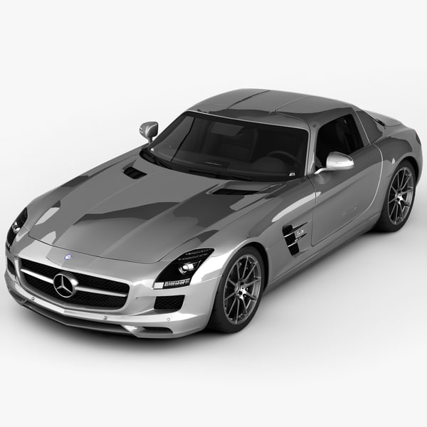 mercedes benz sls amg 3d model