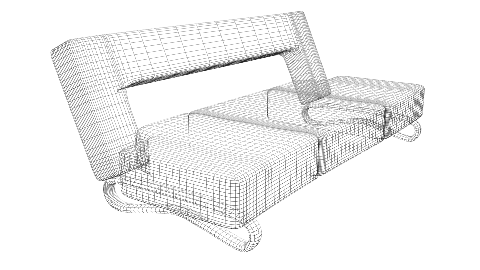 free 3ds mode modern couch