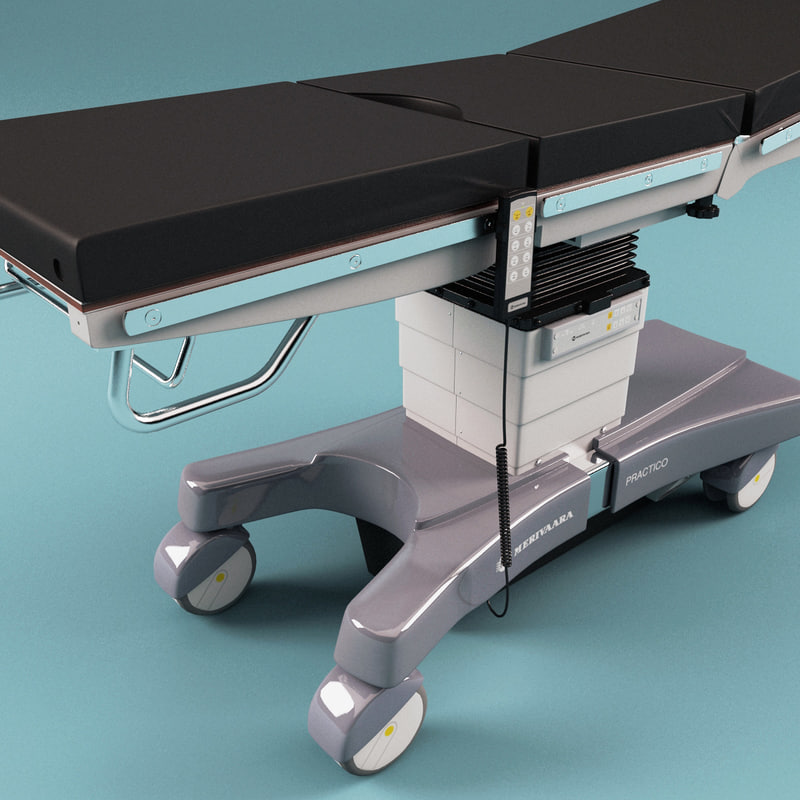 modular operating table merivaara 3d xsi
