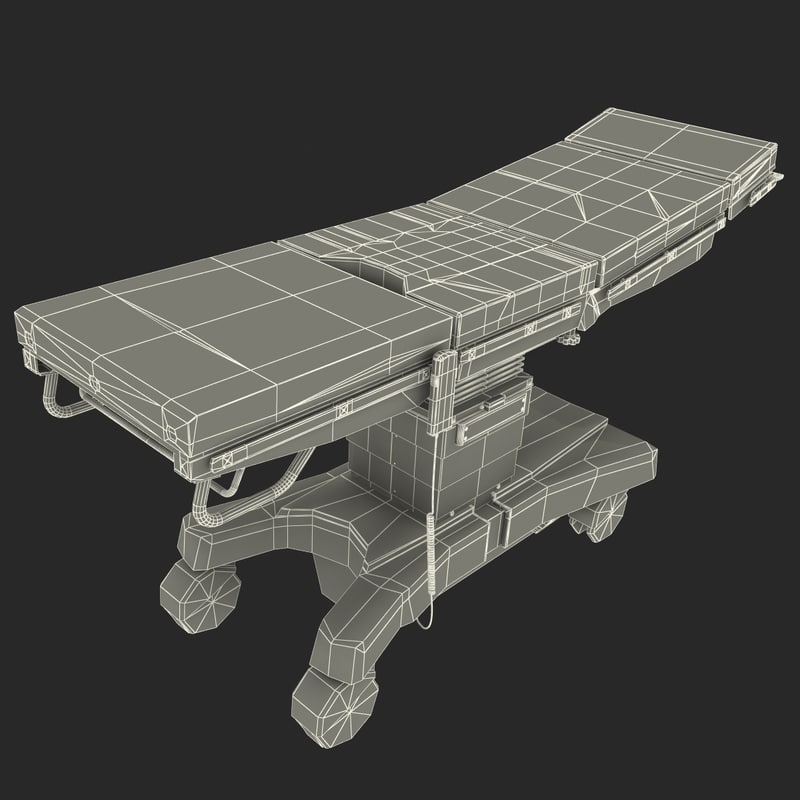 modular operating table merivaara 3d xsi
