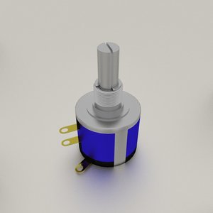 Potentiometer 3D Models for Download | TurboSquid
