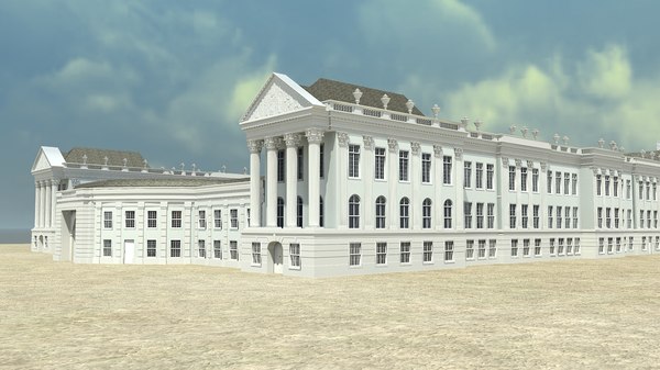 max neoclassical building palace