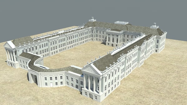 max neoclassical building palace