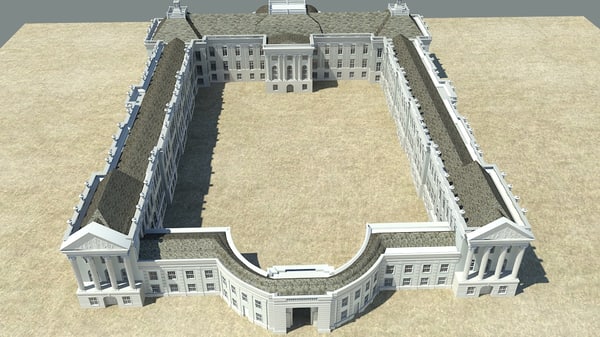 max neoclassical building palace