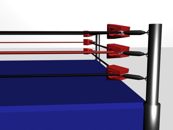modelo 3d Anillo de lucha - TurboSquid 630973