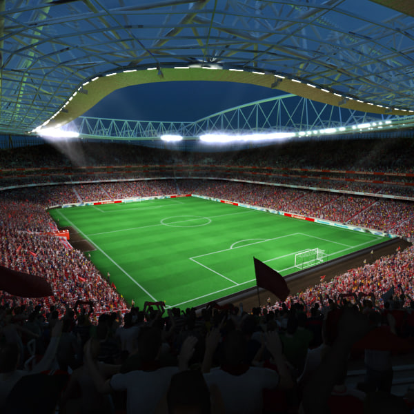 max soccer arena fans animation