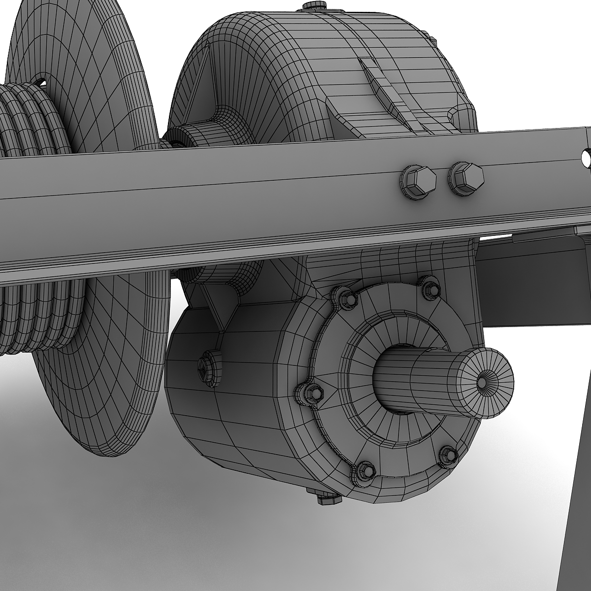max mechanical winch