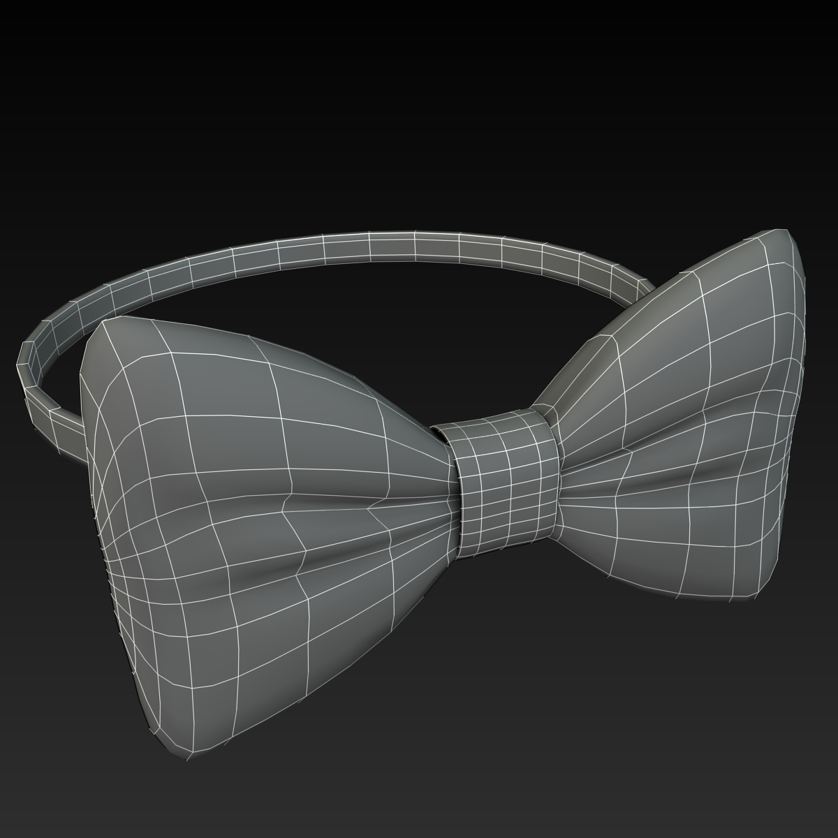 bow tie 3d max