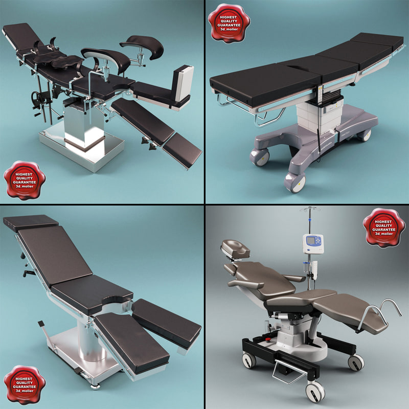 3d model operating tables
