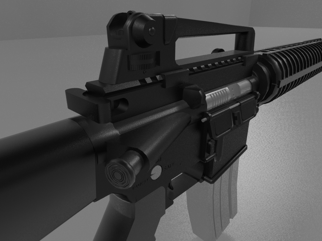 3d colt m16a4