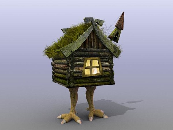 house chicken legs 3d max