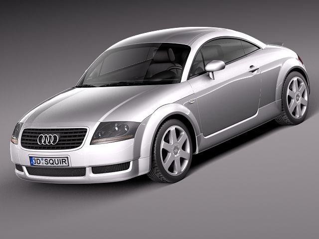 3d model audi tt 1998 2005