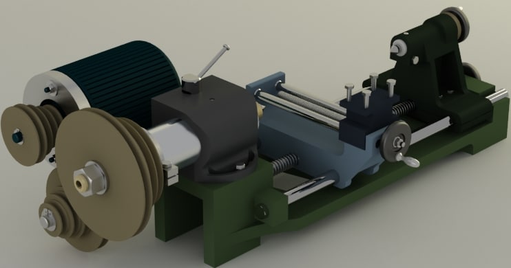 3d portable turning machine