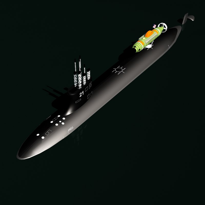 uss seawolf navy attack submarine 3ds