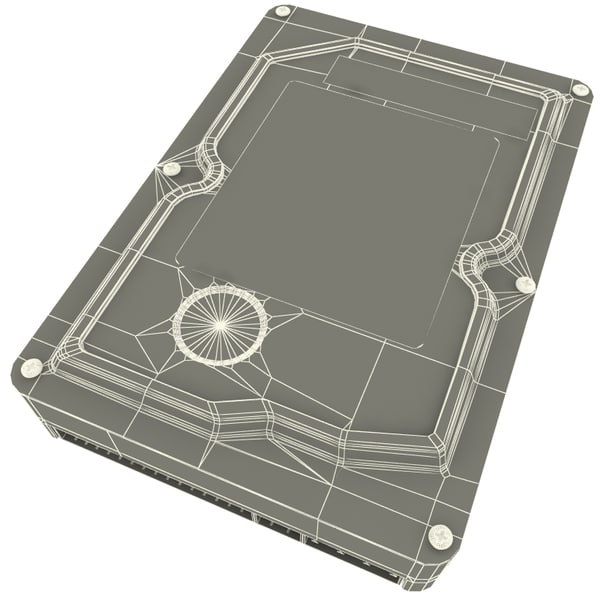computer components v4 3d model