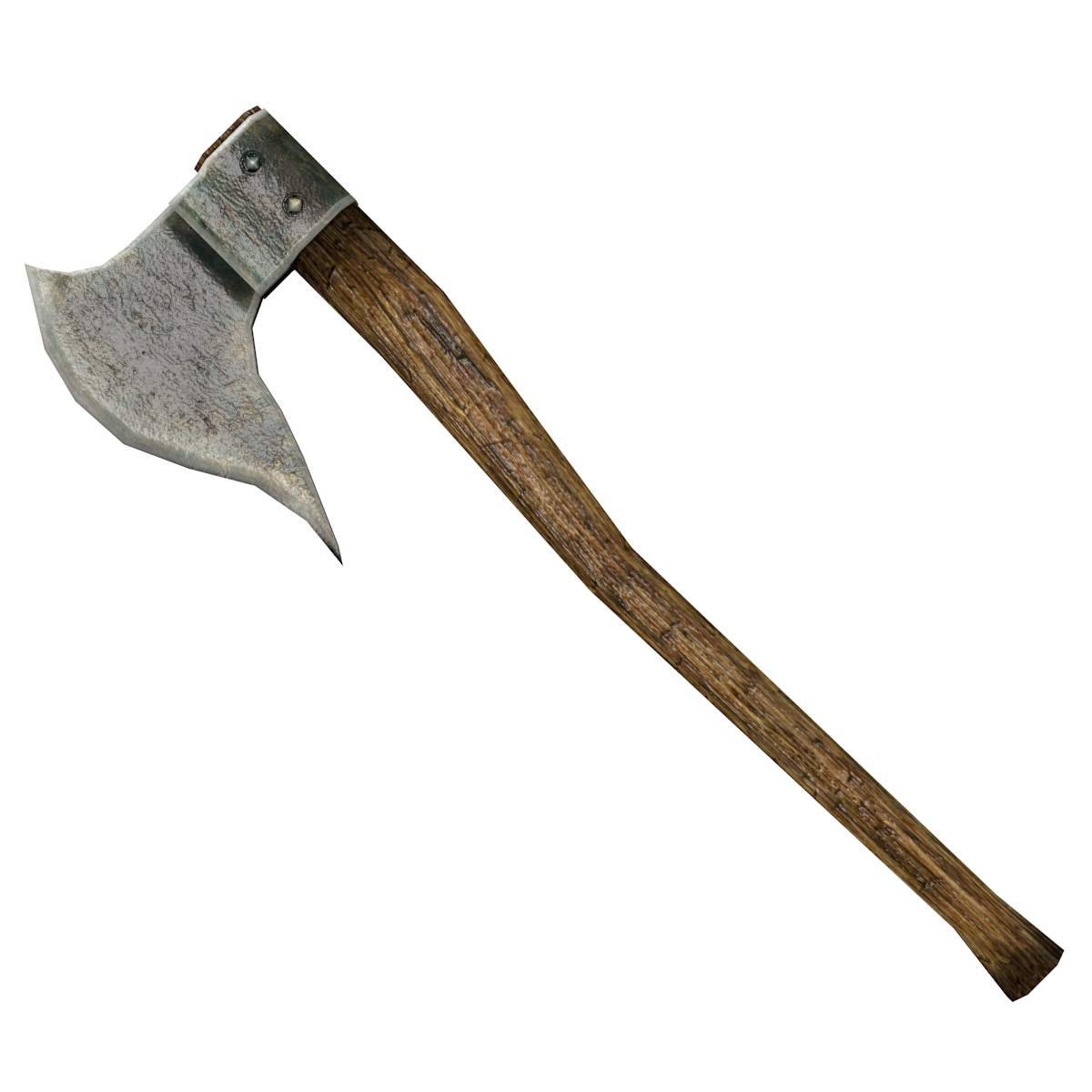 medieval battle axes pack 3d obj