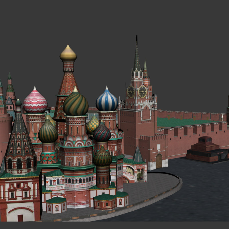 3d model kremlin