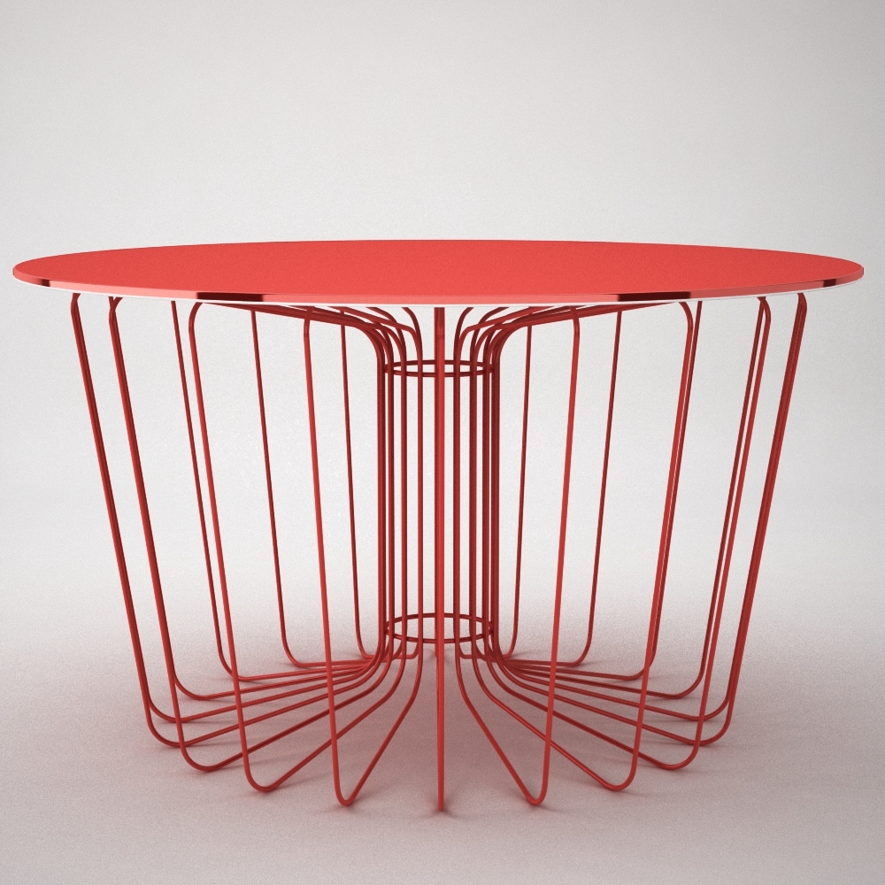 table wire 3d model