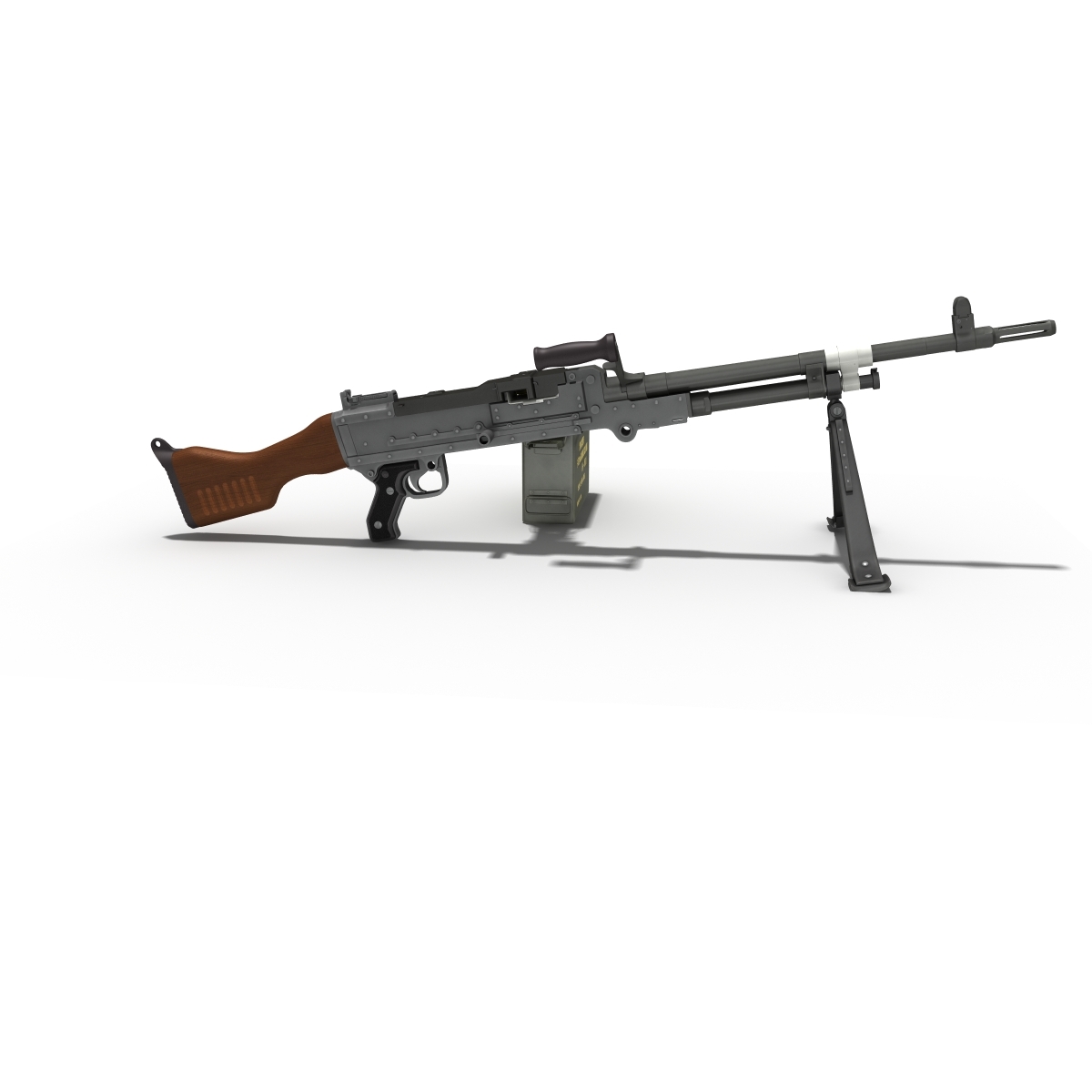 3d model of machine guns v1