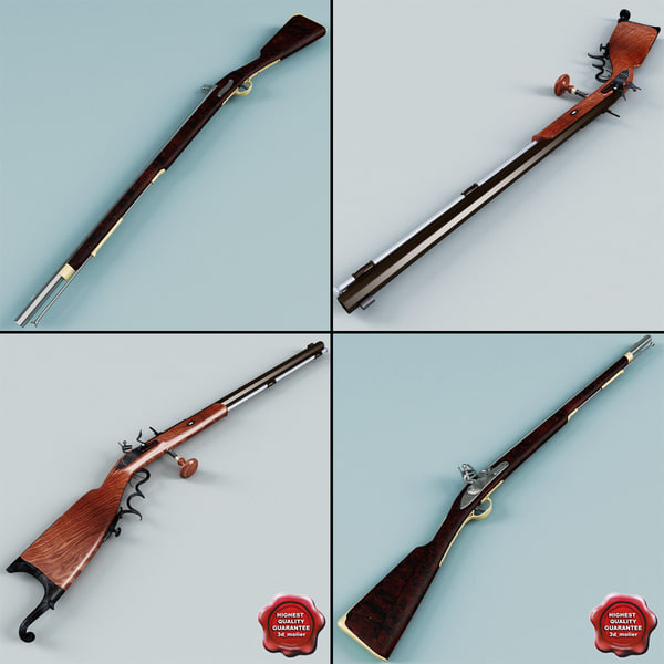 3D Musket Models | TurboSquid