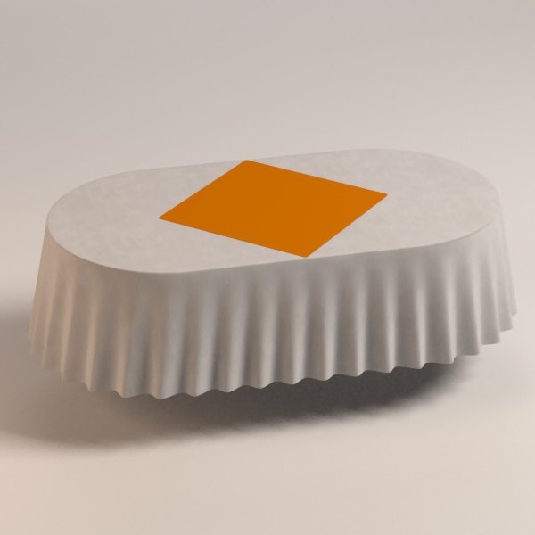 maya oval tablecloth