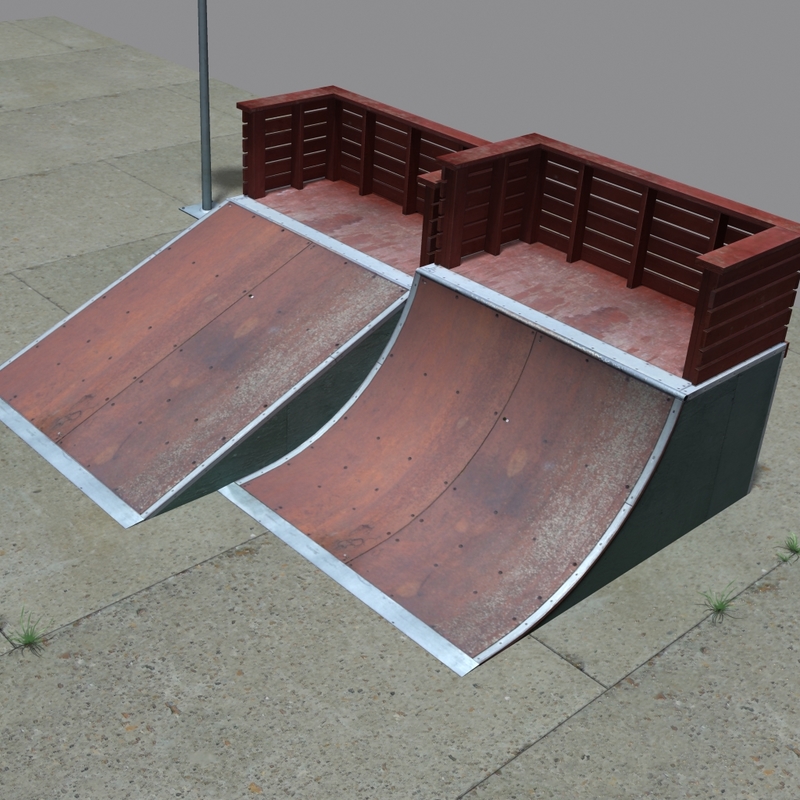 halfpipe coz111107 3d model