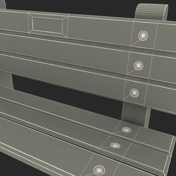 3d model benches v2