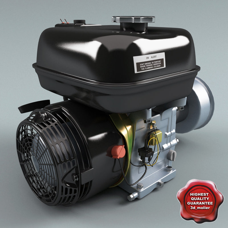 3d model of electric motors