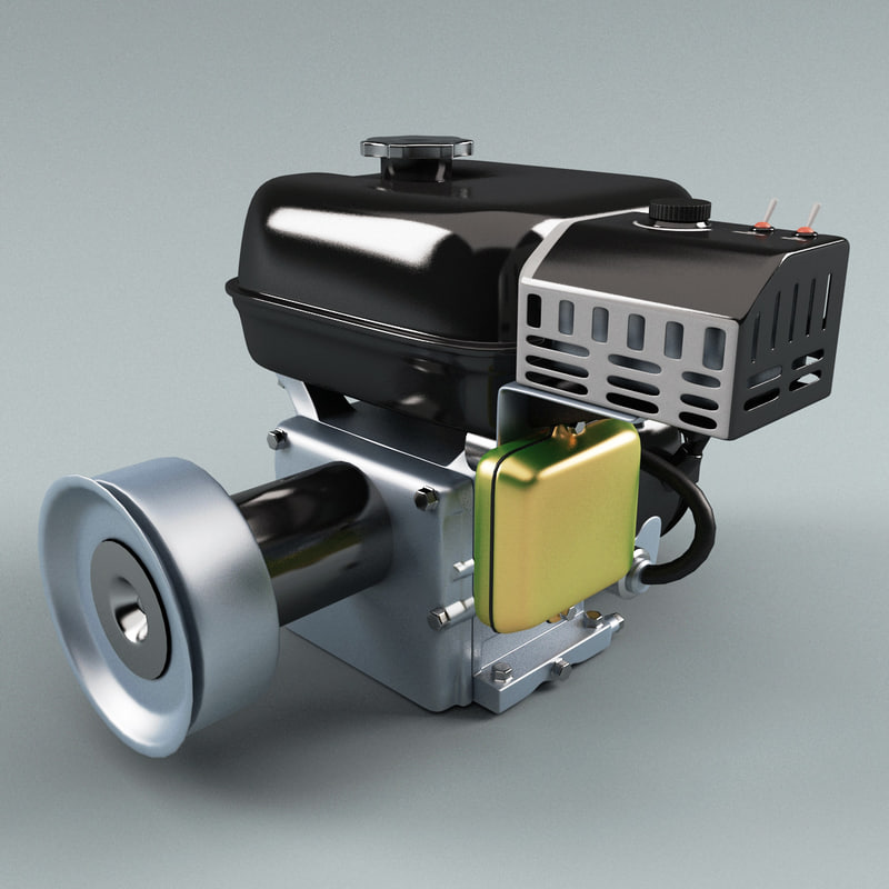3d model of electric motors
